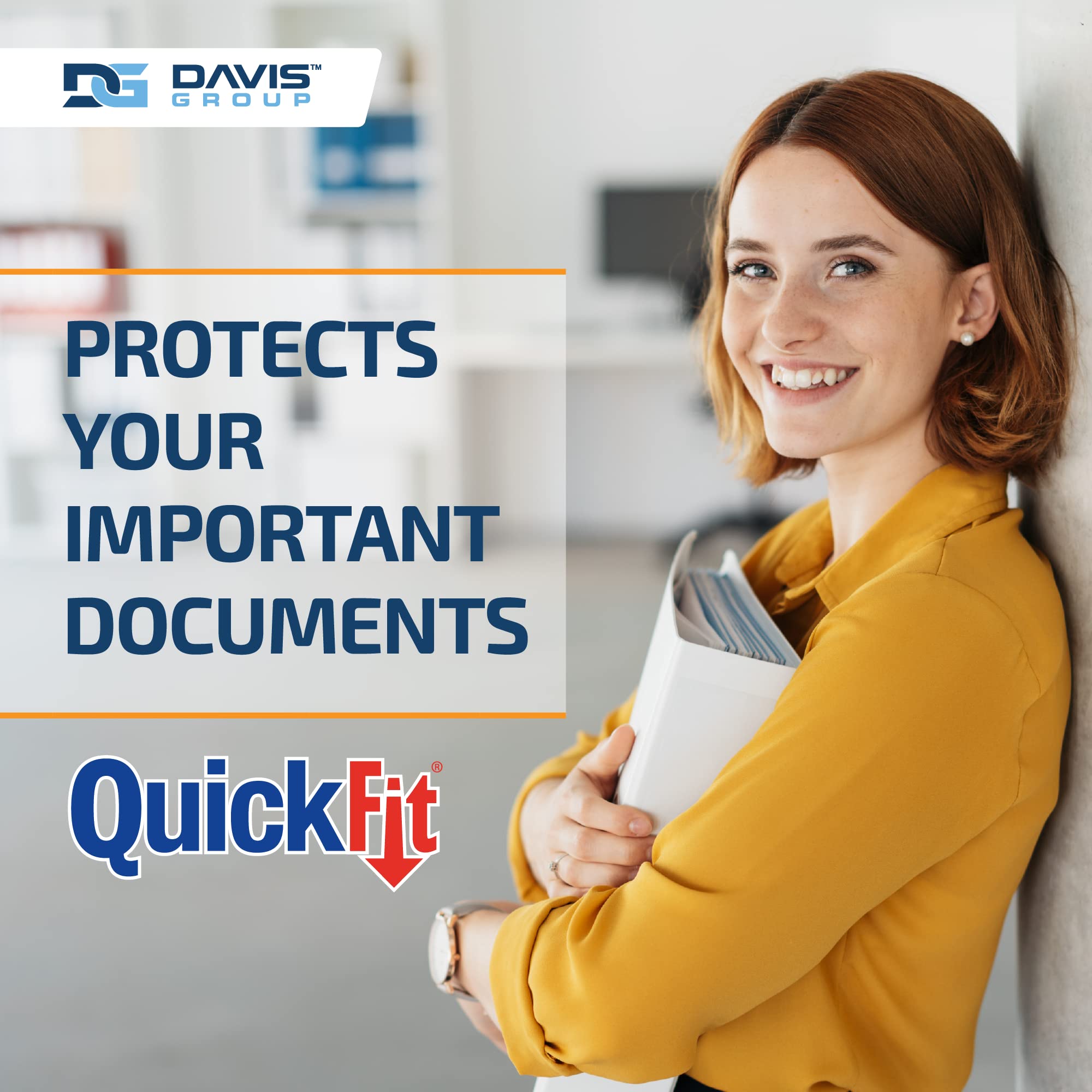 QuickFit View Binder, 3-Ring Binder, Angle D Ring, 5 Inch, White, Pack of 4,87070-04