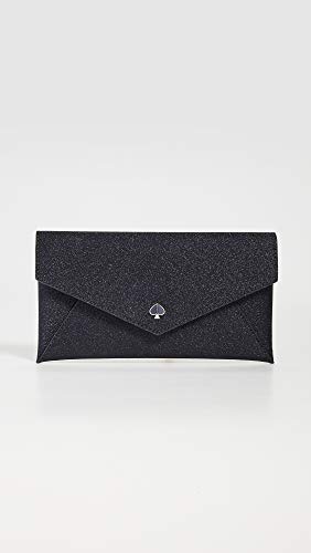 Kate Spade New York Women's Burgess Court Chain Clutch, Lakeshore Blue Glitter, One Size