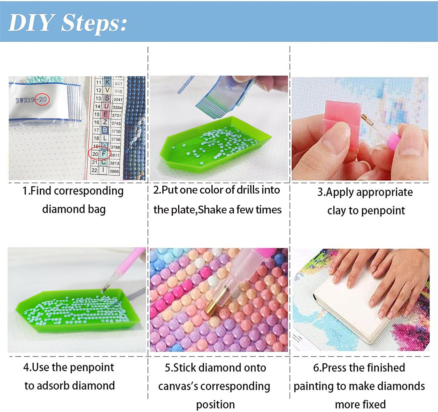 Hibah Diamond Painting DIY 5D Special Shape Rhinestone, Mandala Flower, Partial Diamond Crystal Diamond Painting Set