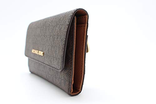Michael Kors Jet Set Travel Large Trifold - Brown