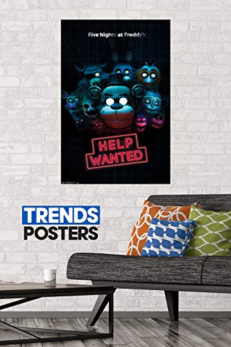 Trends International Five Nights at Freddy's - Help Wanted Wall Poster, 22.375" x 34", Unframed Version