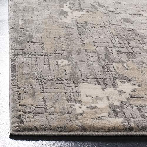Safavieh Meadow Collection 8' x 10' Grey MDW178F Modern Abstract Area Rug
