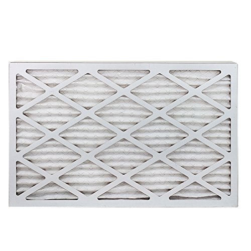 Filterbuy 18x30x1 Air Filter MERV 8 Dust Defense (6-Pack), Pleated HVAC AC Furnace Air Filters Replacement (Actual Size: 17.75 x 29.75 x 0.75 Inches)
