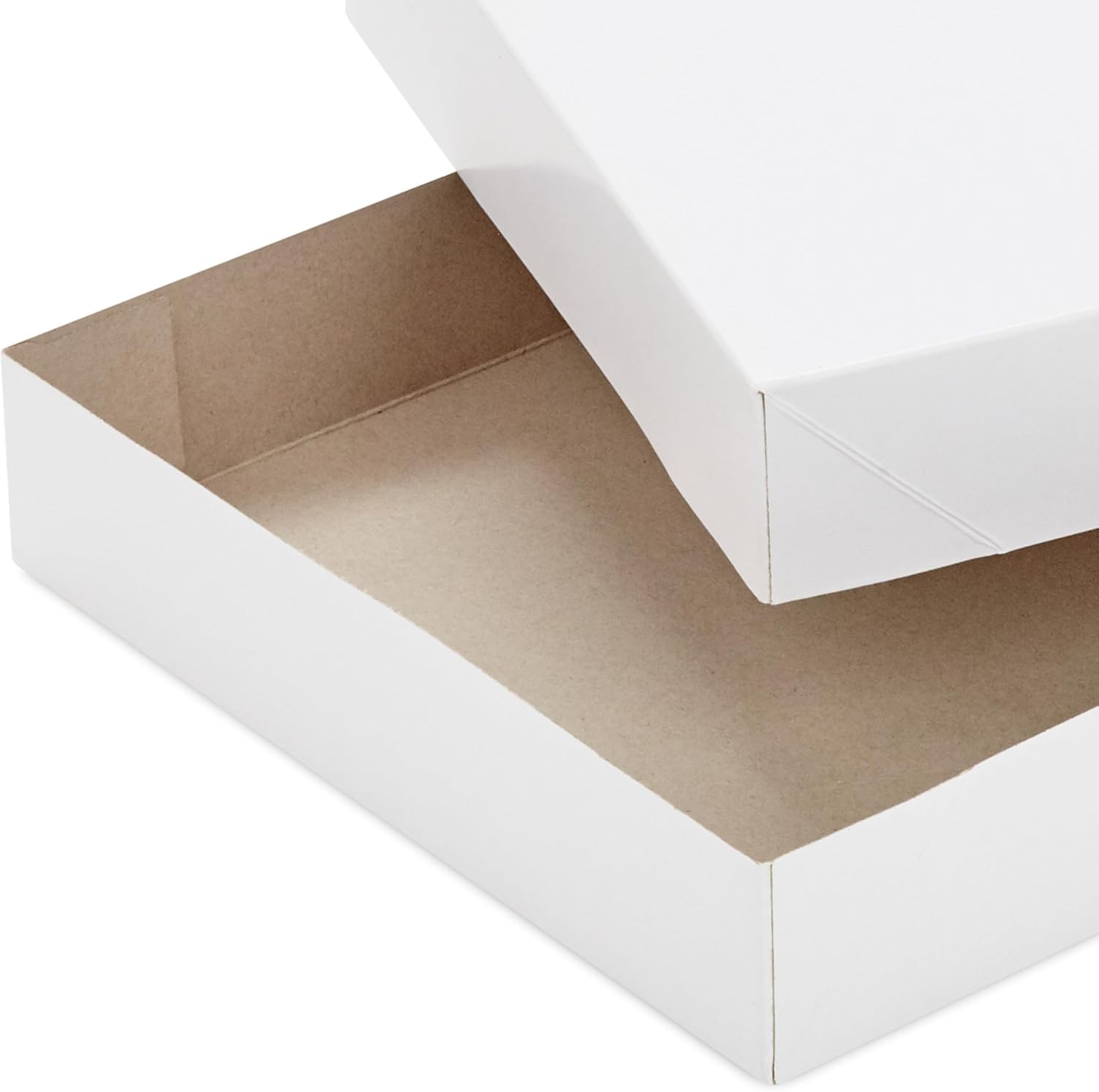 All Day Gifts 10 Pack White Gift Wrap Boxes with Lids - Assorted Multi-pack