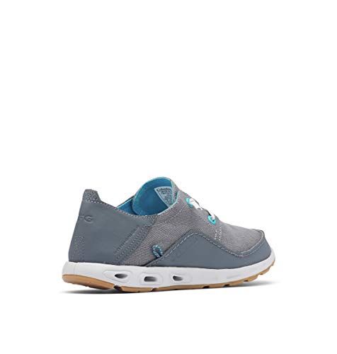 Columbia Men's Bahama Vent Loco Relax III Boat Shoe,Graphite/Blue chill,10