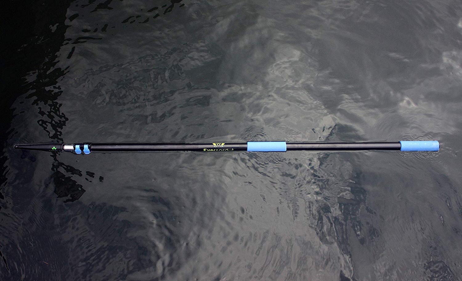 EVERSPROUT 5-to-12 Foot Telescoping Boat Hook | Floats, Scratch-Resistant, Sturdy Design | Durable & Lightweight, 3-Stage Anodized Aluminum Pole | Threaded End for Boat Accessories (12 Feet)