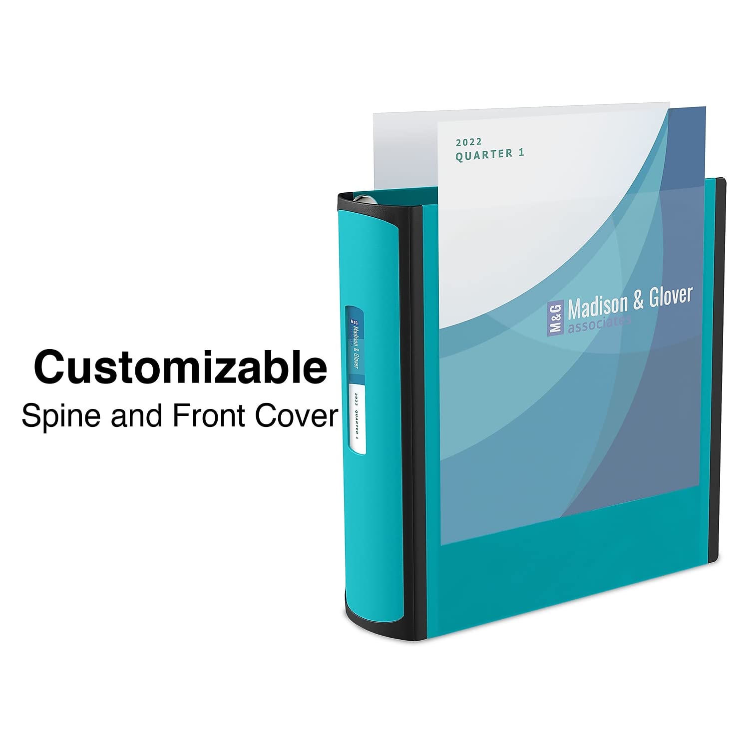 STAPLES Better Binder, 2-Inch, Teal
