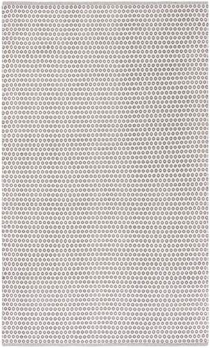 Safavieh Montauk Collection 5' x 8' Grey/Ivory MTK616F Handmade Cotton Area Rug
