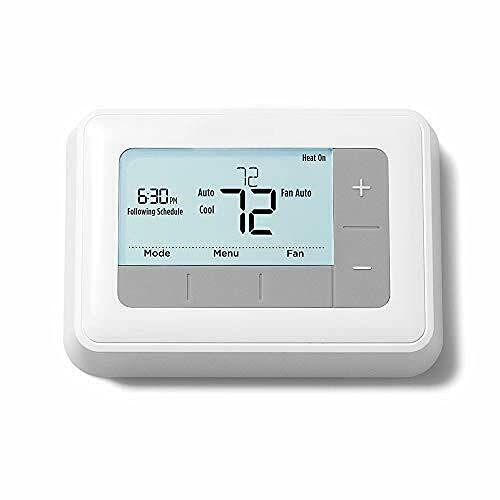 RTH7560E 7-Day Flexible Programmable Thermostat-Extra-Large Backlit Display Thermostats for Home Smart Thermostat Learning Thermostat thermostats for Home Thermostats for Home