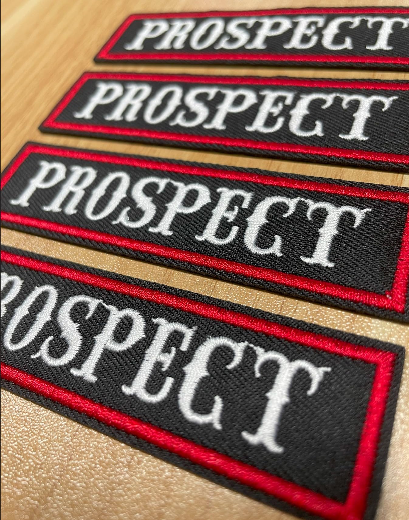 AI-NEEL 2 Pcs Custom Name Patch, Personalized Rocker Rider Motorcycle Biker Patches Tactical Vest Jacket Appliqued Velcro or Iron on Black One Size