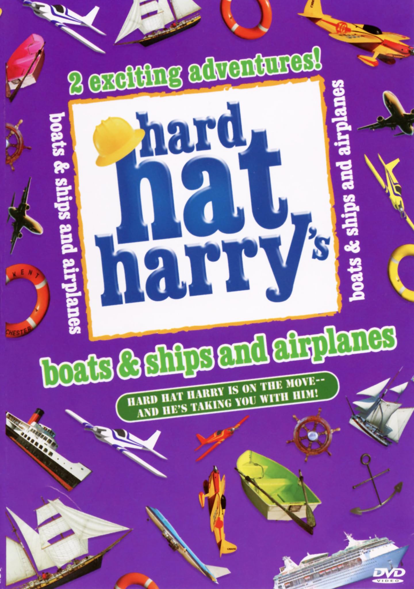 Hard Hat Harry: Boats & Ships and Airplanes