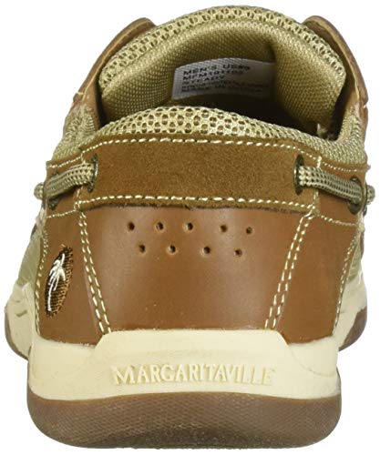 Margaritaville Men's Steady Boat Lightweight Slip On Shoes, TAN, 8.5