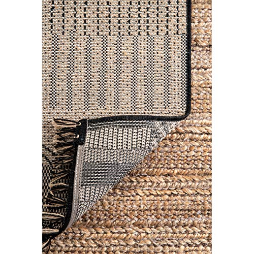 nuLOOM Morgan Modern Moroccan Indoor/Outdoor Area Rug, 7' 10" x 10' 10", Grey