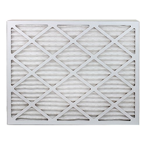 Filterbuy 20x24x1 Air Filter MERV 8 Dust Defense (4-Pack), Pleated HVAC AC Furnace Air Filters Replacement (Actual Size: 19.38 x 23.38 x 0.75 Inches)