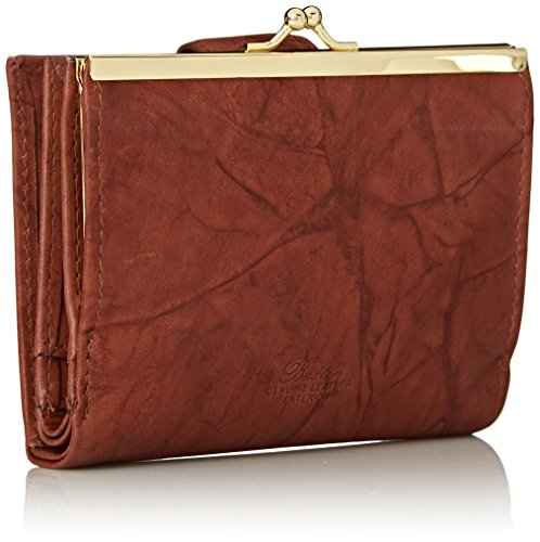 Buxton Heiress Double Cardex Wallet, Mahogany, One Size