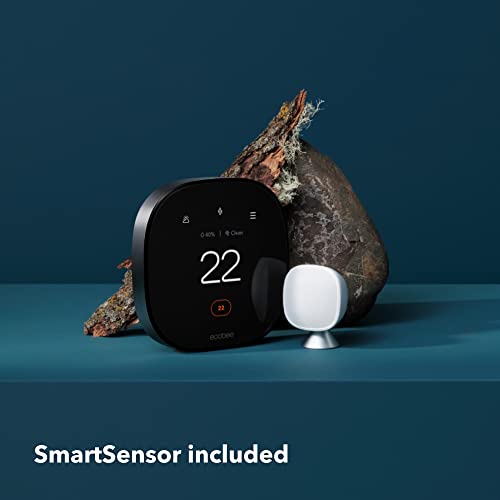 New 2022! ecobee Smart Thermostat Premium with Smart Sensor, Siri or Alexa Built in Air Quality Monitor