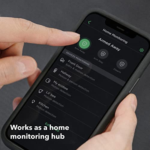 New 2022! ecobee Smart Thermostat Premium with Smart Sensor, Siri or Alexa Built in Air Quality Monitor
