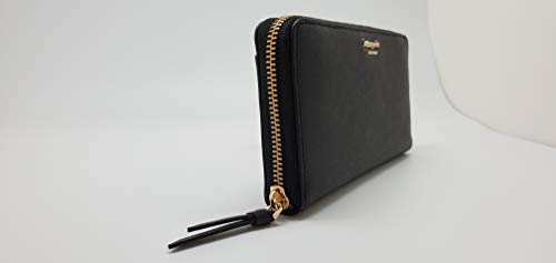 Kate Spade New York Cameron Saffiano Leather Zip Around Large Continental Wallet Black 2019