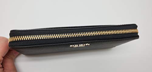 Kate Spade New York Cameron Saffiano Leather Zip Around Large Continental Wallet Black 2019