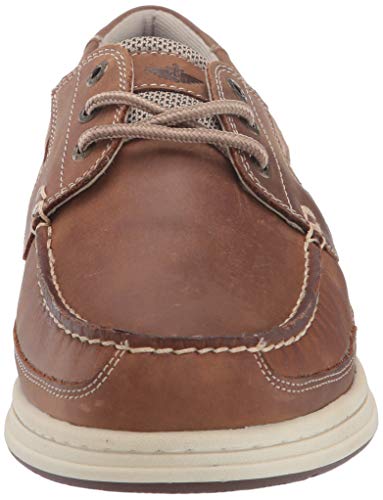 Dockers Men's Beacon Boat Shoe, Dark Tan, 11