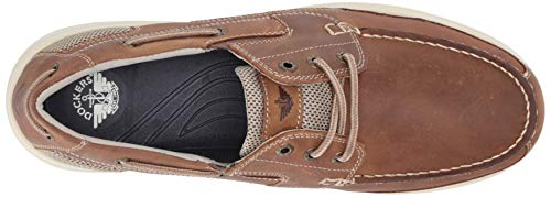 Dockers Men's Beacon Boat Shoe, Dark Tan, 11