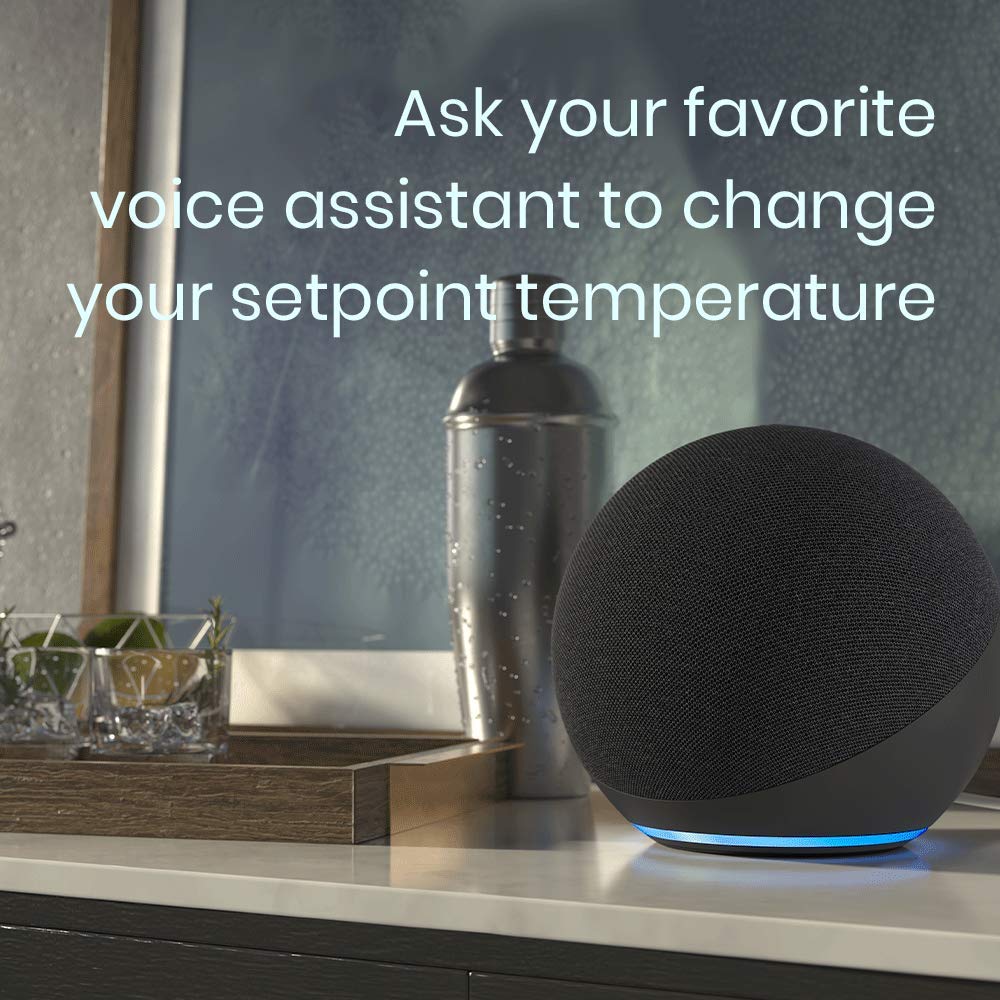 Sinopé Smart Low Voltage Thermostat TH1400WF (Compatible with Amazon Alexa) 24 V – Wi-Fi