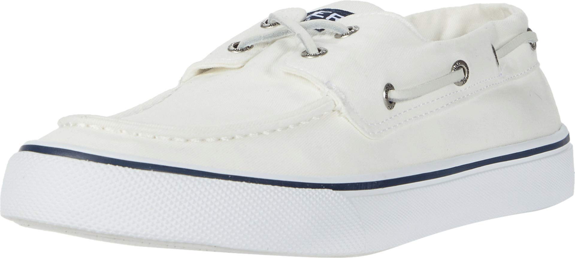 Sperry Men's Bahama II Boat Shoe, SW White, 11 M US