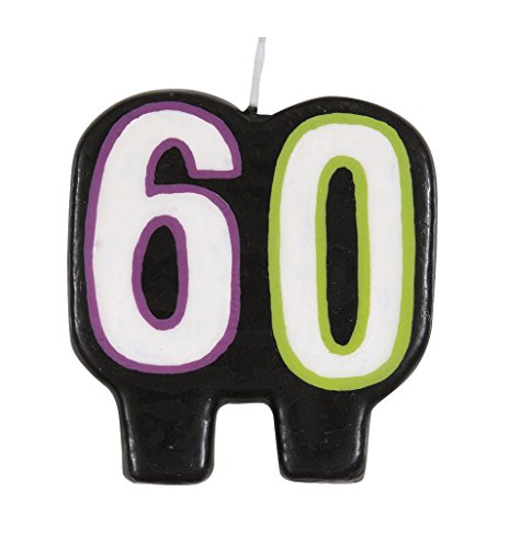 Birthday Cheer 60th Birthday Candle