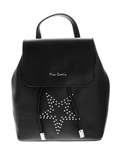 Pierre Cardin 1744 NERO Black Backpack Handbags for womens