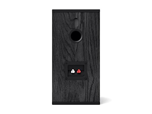 Monolith Encore B6 Bookshelf Speaker (Each) 6.5 Inch Powerful Woofer, 25mm Silk Dome Tweeter, Immersive Room Filling Sound, MDF Cabinet with Internal Bracing, Black