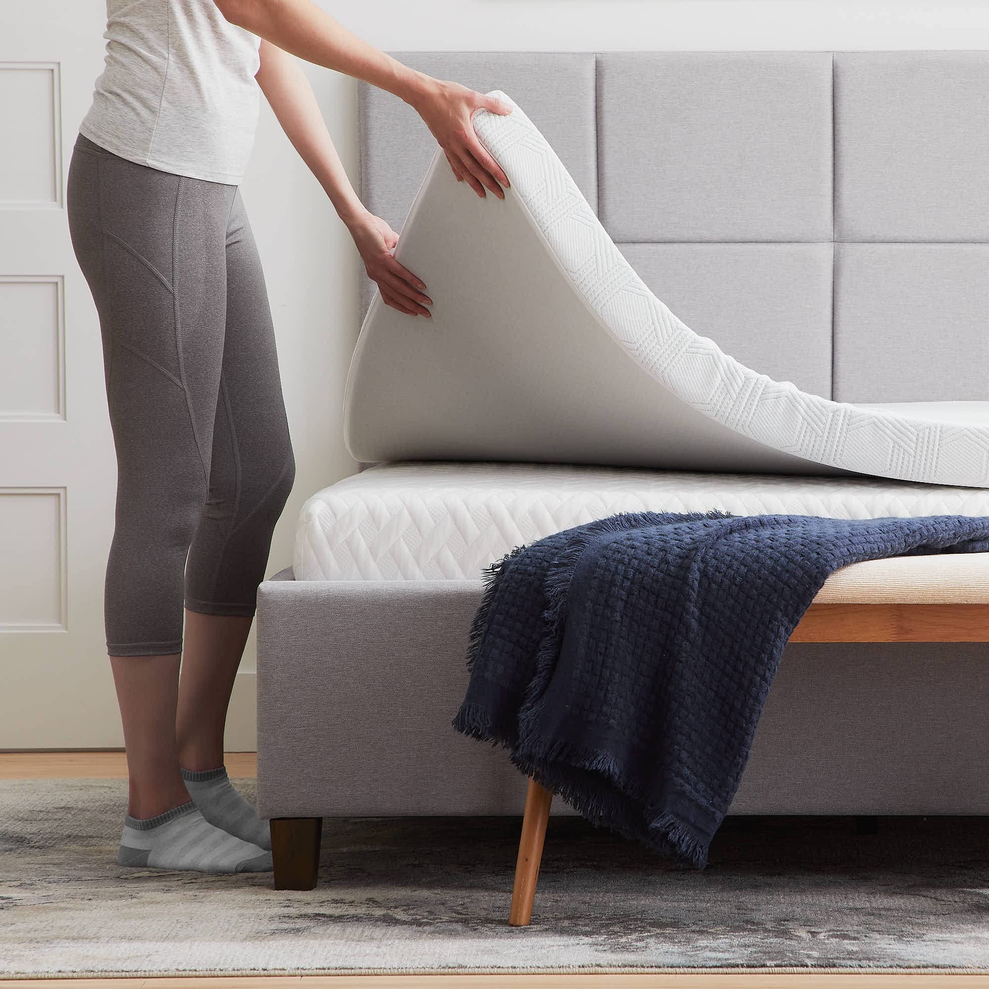 Dr. Oz Good Life Say Goodnight Memory Foam Mattress Topper California King Size, Gray (OZGL30CK30BGT)