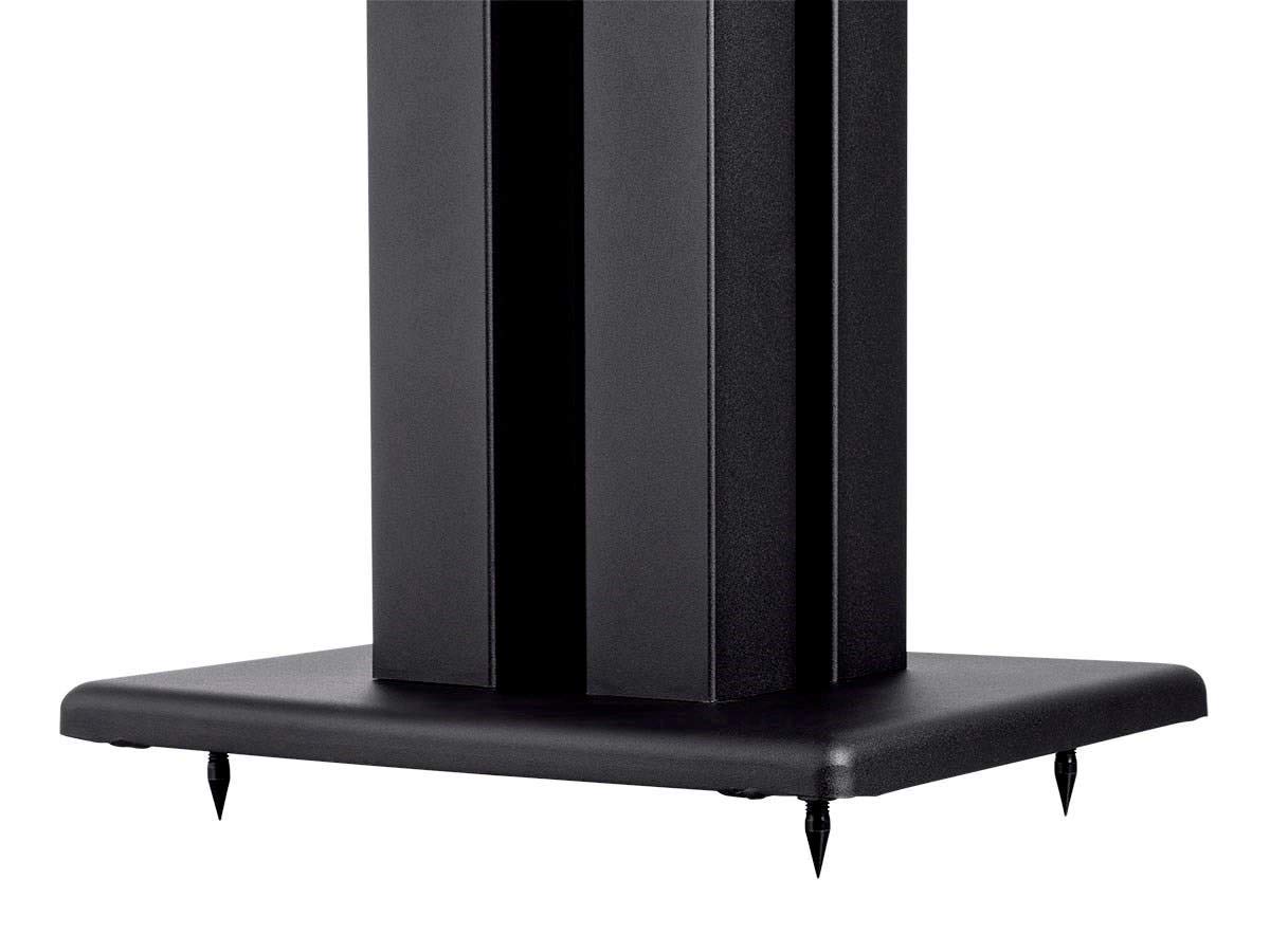 Monolith 28 Inch Speaker Stand (Each) - Supports 100 lbs, Adjustable Spikes, Compatible with Bose, Polk, Sony, Yamaha, Pioneer and Others, Black
