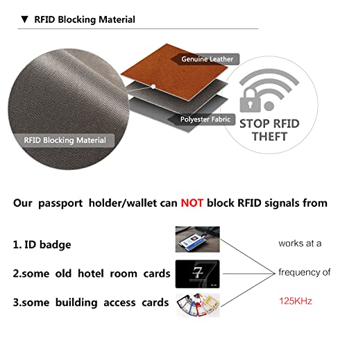 BOSTANTEN Leather Wallet for Women RFID Blocking Zip Around Credit Cards Holder Phone Clutch Brown