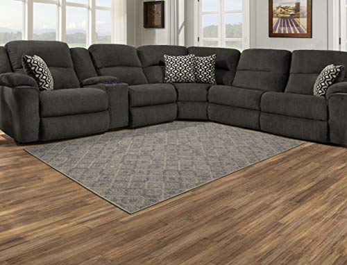 Garland Rug Classic Berber Area Rug, 9 by 12-Feet, Earth Tone