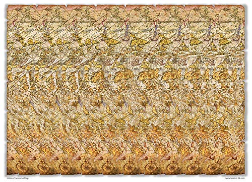 Set of Six 18"x13" Stereogram Posters (Set#2)