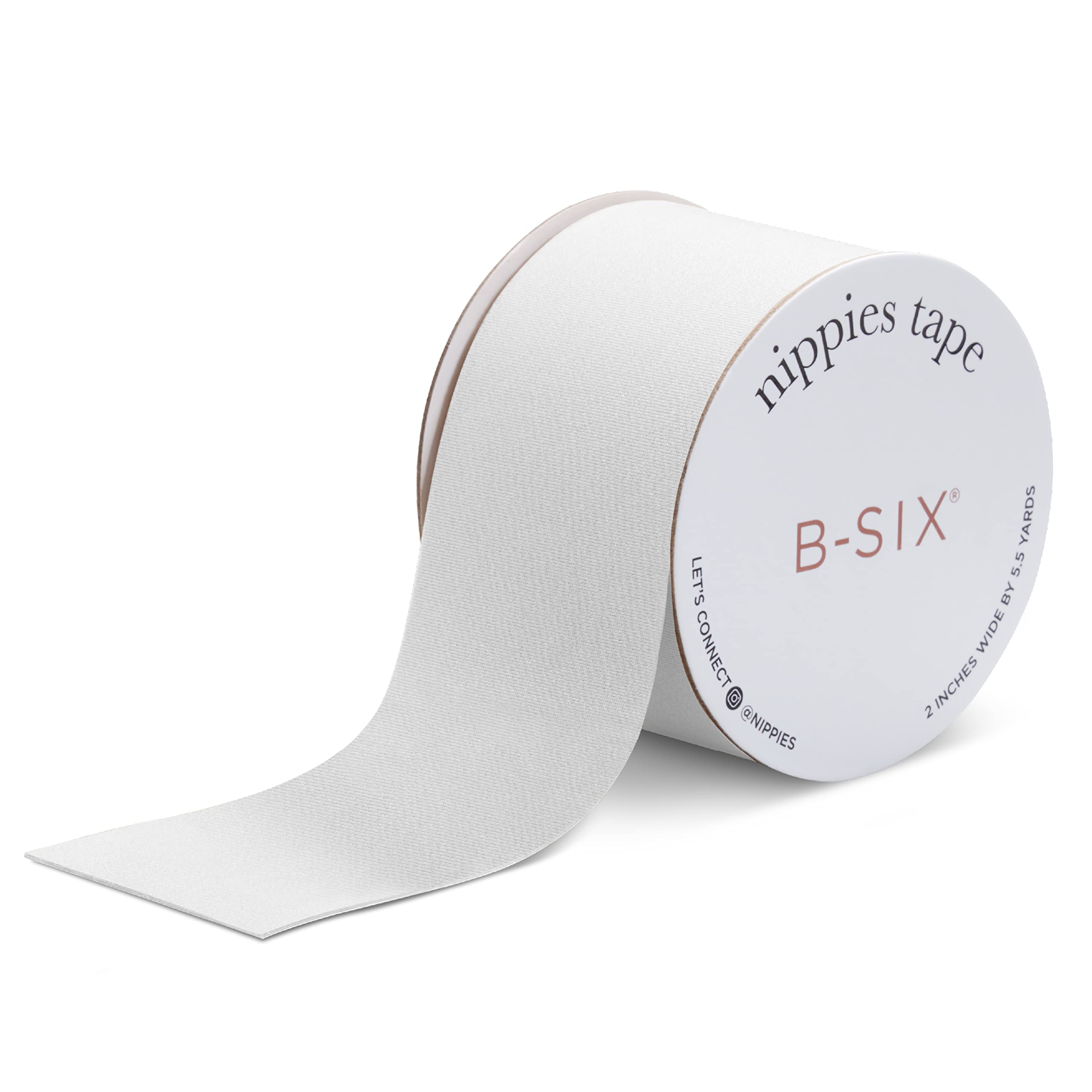 Nippies Breast Lift Tape - 2-inch Wide Adhesive Fashion Tape For Skin and Body, Invisible Under Clothing