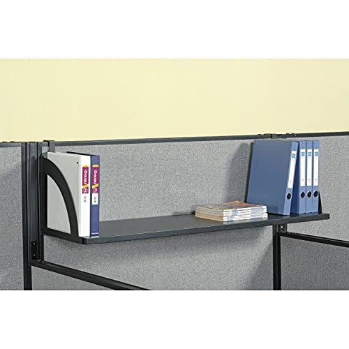 Global Industrial 60" W Hanging Shelf, Black