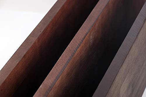 KINMADE Industrial Pipe Shelf Wall Shelf Rustic Wood with Black Iron Pipe 1 Tier