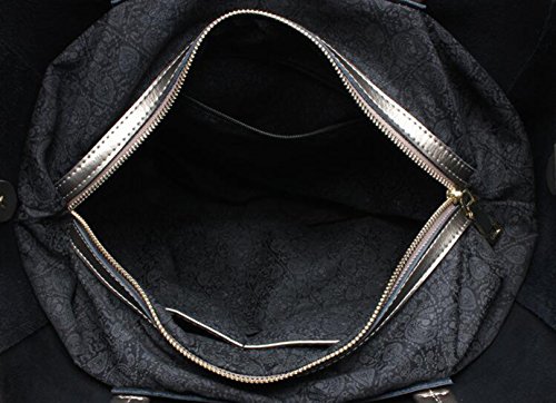 Covelin Women's Handbag Genuine Soft Leather Tote Shoulder Bag Hot Bronze