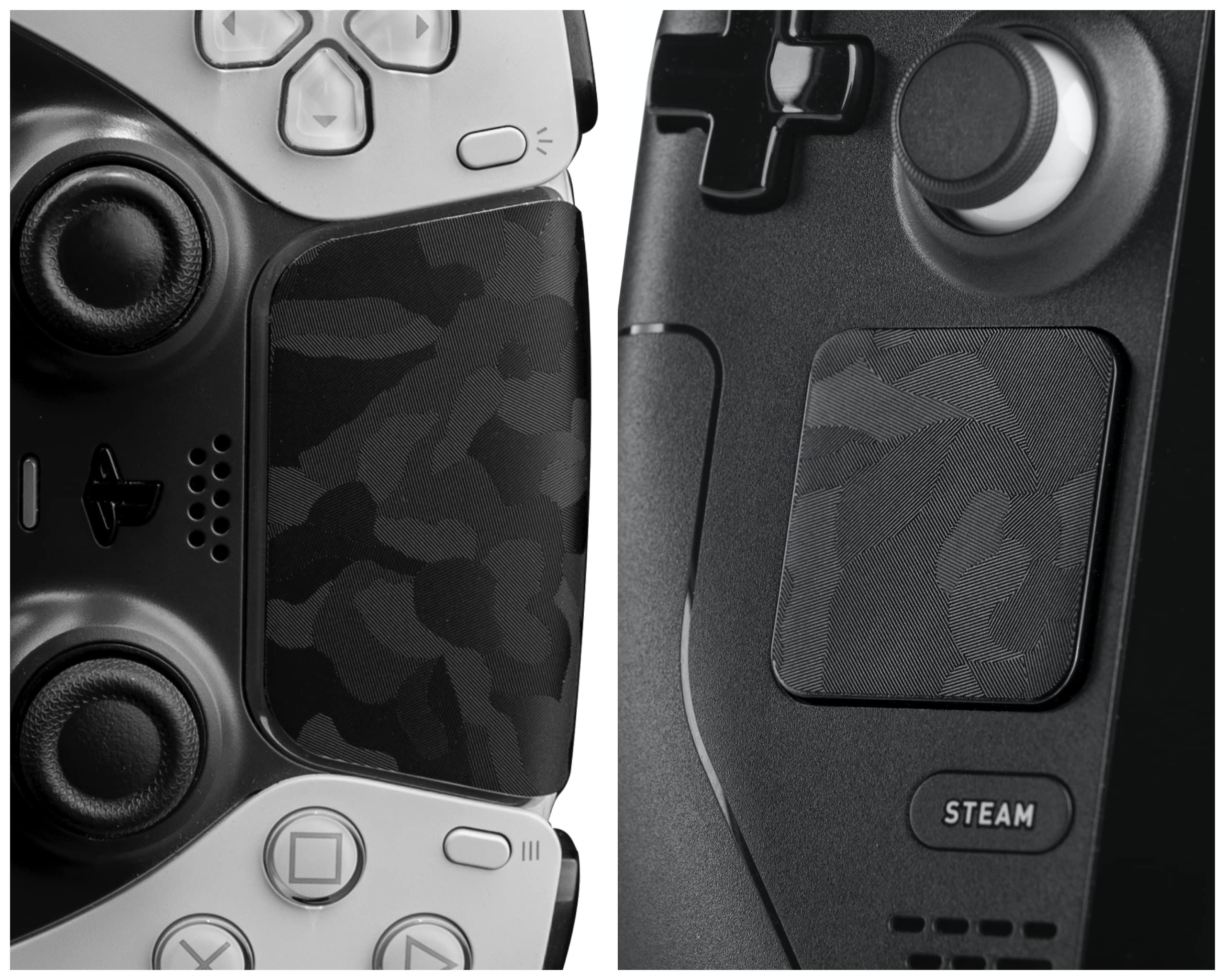 TouchProtect Combo Pack for Steam Deck & PS5 Dualsense - Protect and Style! - Mirage Camo
