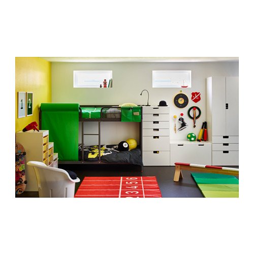 IKEA TUFFING Bunk Bed Frame