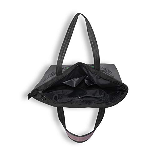 Large Shoulder Bag Sphynx Cat Handbag Tote Bag With Zipper for Work Travel Beach Shopping School
