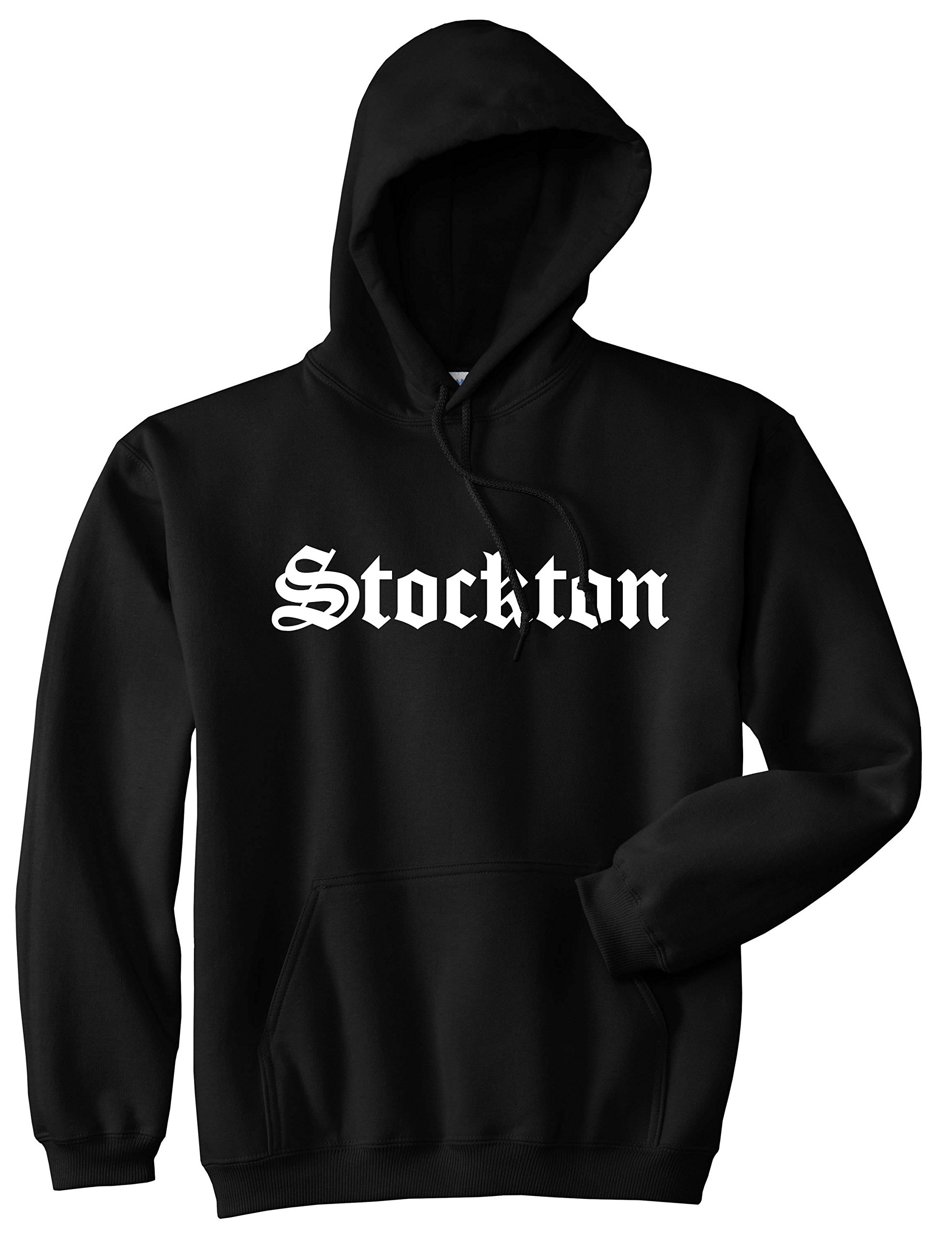 Kings Of NY Stockton City California Cali CA Pullover Hoodie XX-Large Black
