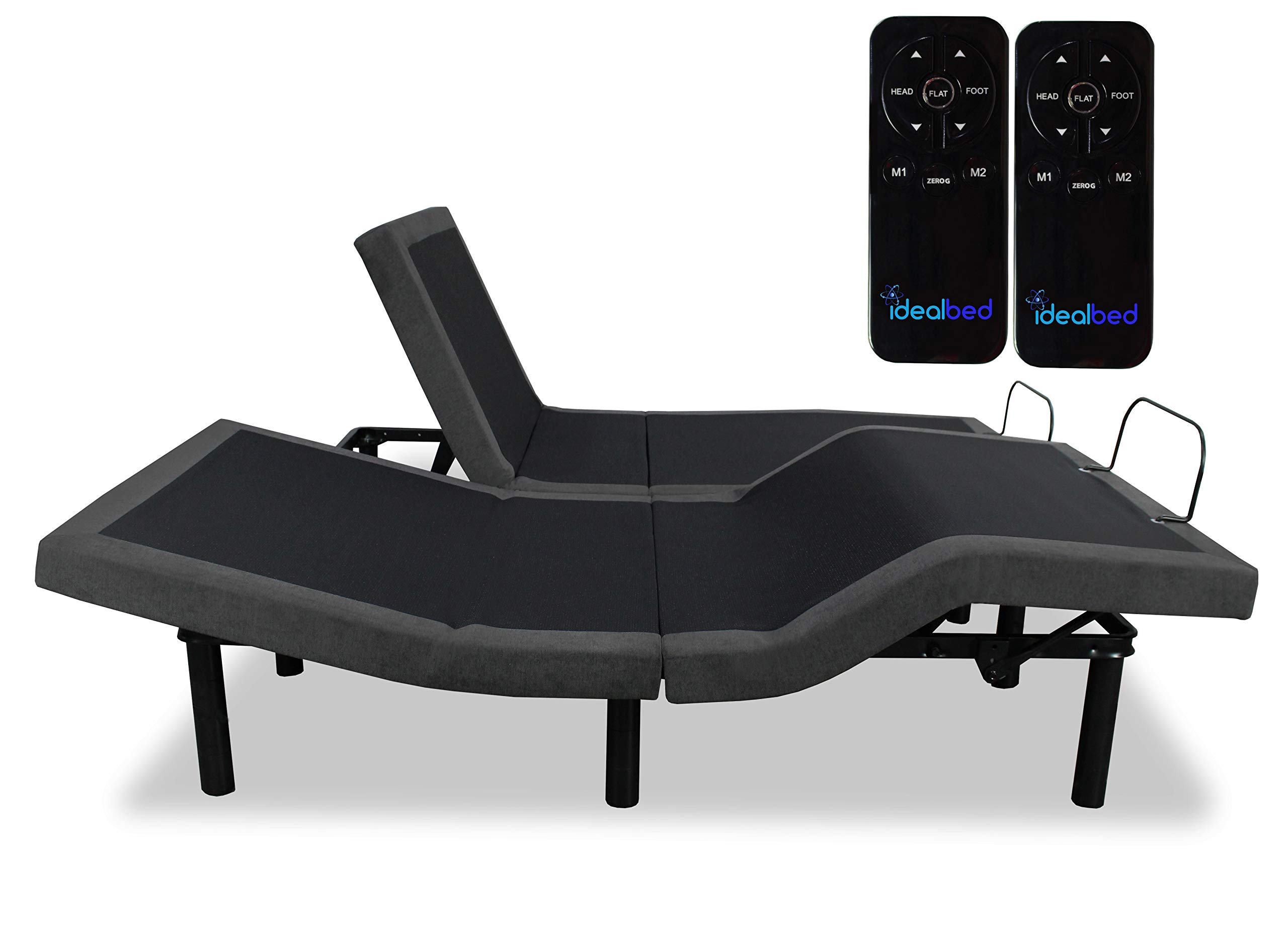 iDealBed 3i Custom Adjustable Bed Base, Wireless, Zero Gravity, One Touch Comfort Positions, Programmable Memory, Advanced Smooth Silent Operation (Split California King)