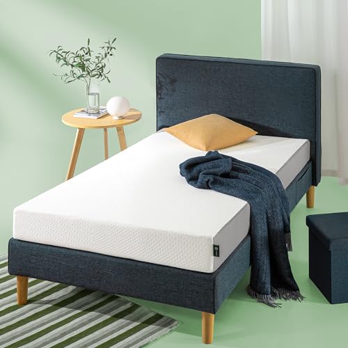 ZINUS 6 Inch Cooling Essential Foam Affordable, Mattress in A Box, CertiPUR-US Certified, Twin, White