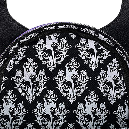 Loungefly Disney Maleficent Faux Leather Cosplay Womens Double Strap Shoulder Bag Purse