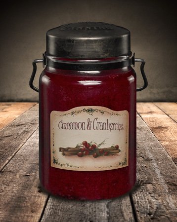 McCall's Country Candles - 26 oz. Cinnamon & Cranberries