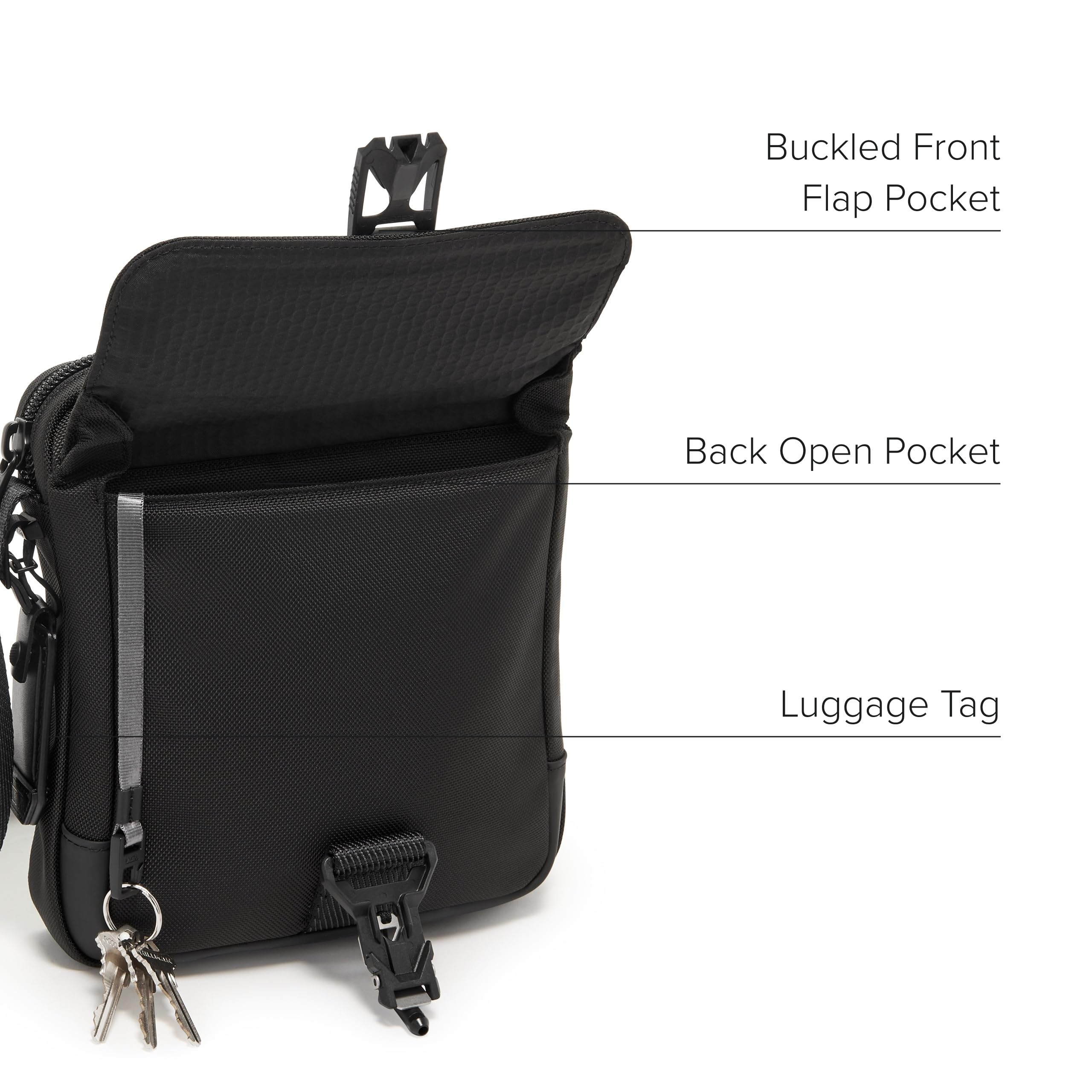 TUMI - Alpha Bravo Junior Crossbody - Dark Brown