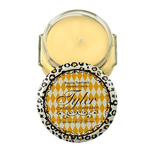Tyler Glass Fragrance Candle 3.4 Oz,Orange Vanilla