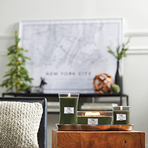 Woodwick Ellipse Scented Candle, Frasier Fir, 16oz | Up to 50 Hours Burn Time
